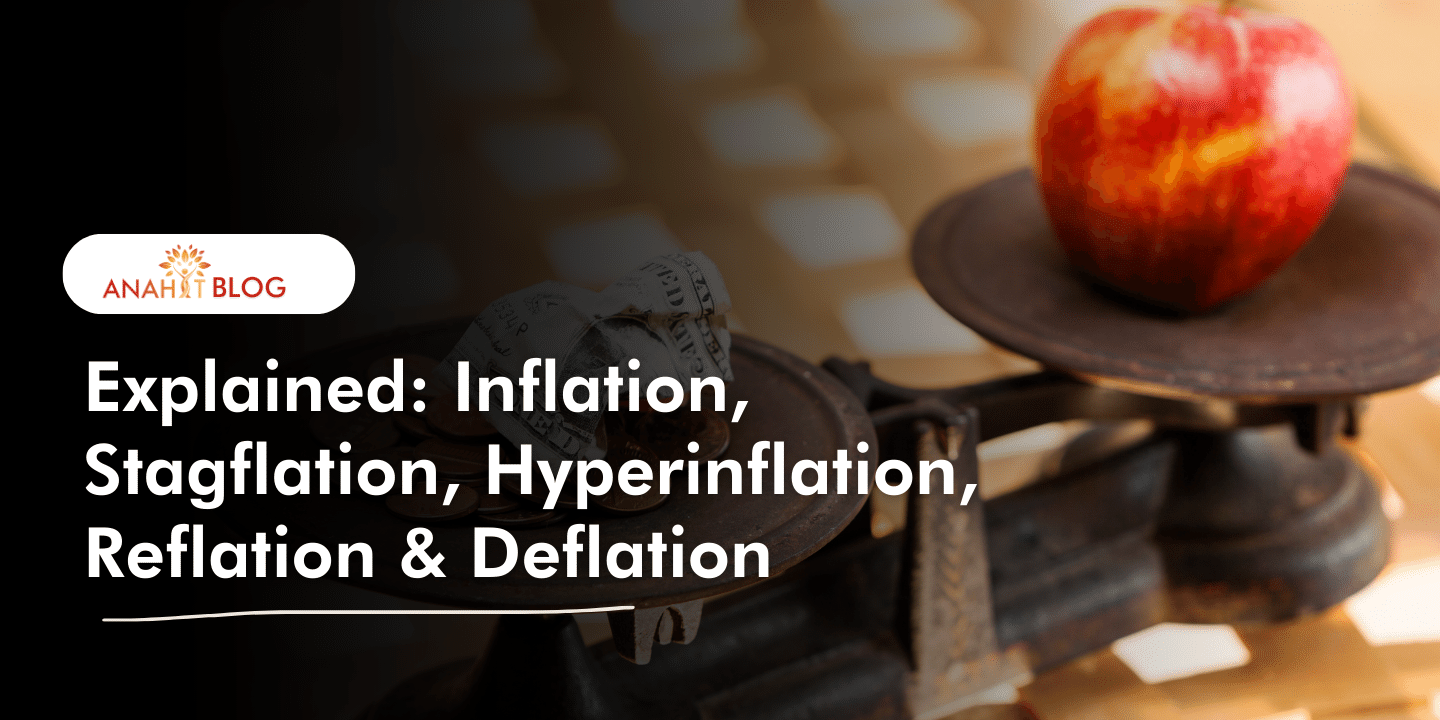 Understanding Inflation,Stagflation, Hyperinflation, Reflation, Deflation